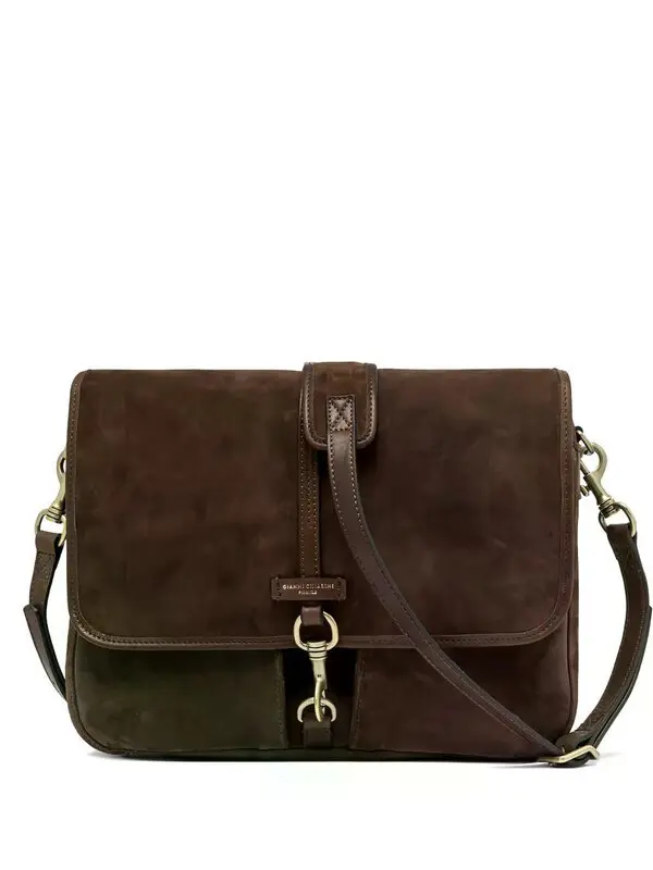 GIANNI CHIARINI Berlino Messenger Bag - Brown