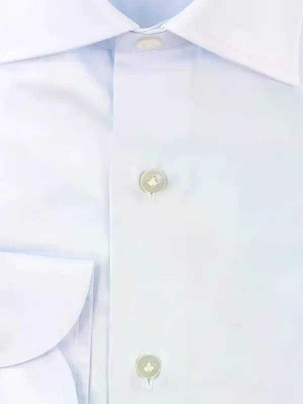 BORRIELLO NAPOLI Spread-collar Button-up Shirt