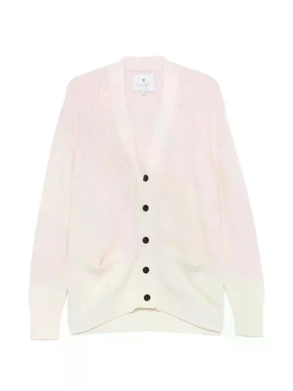 SEVEN GAUGE Rose Cotton Tie-dye Long Sleeve Cardigan