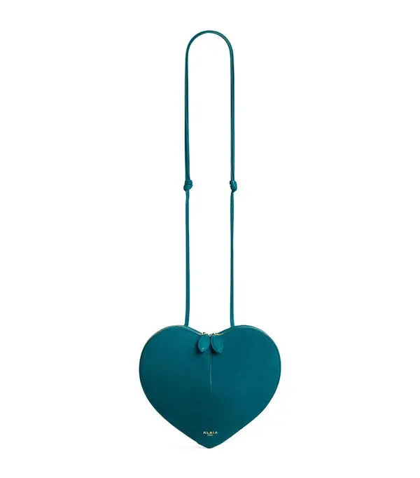 Alaïa Le Coeur Shoulder Bag - Blue