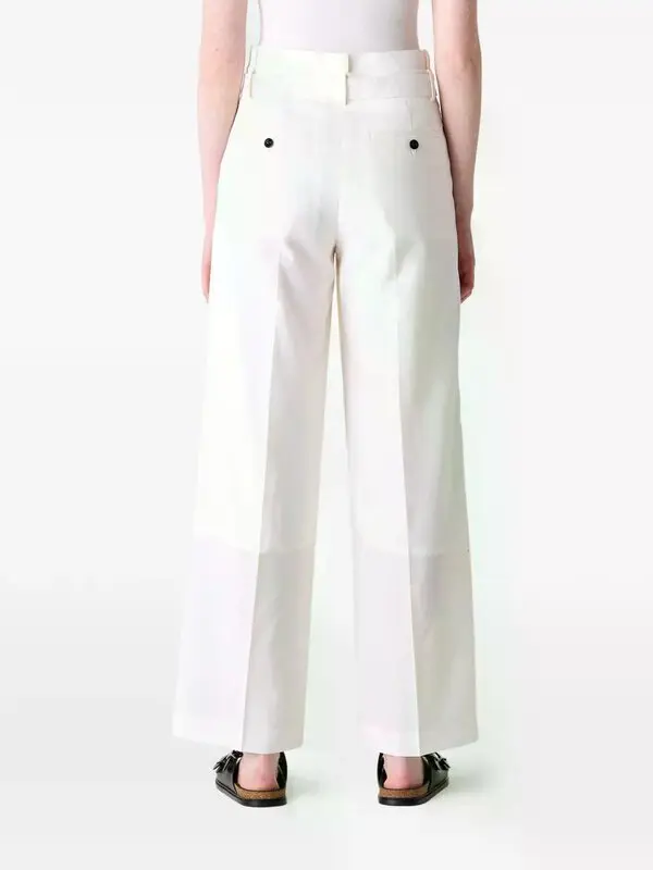 Sacai Belted Panelled Jeans