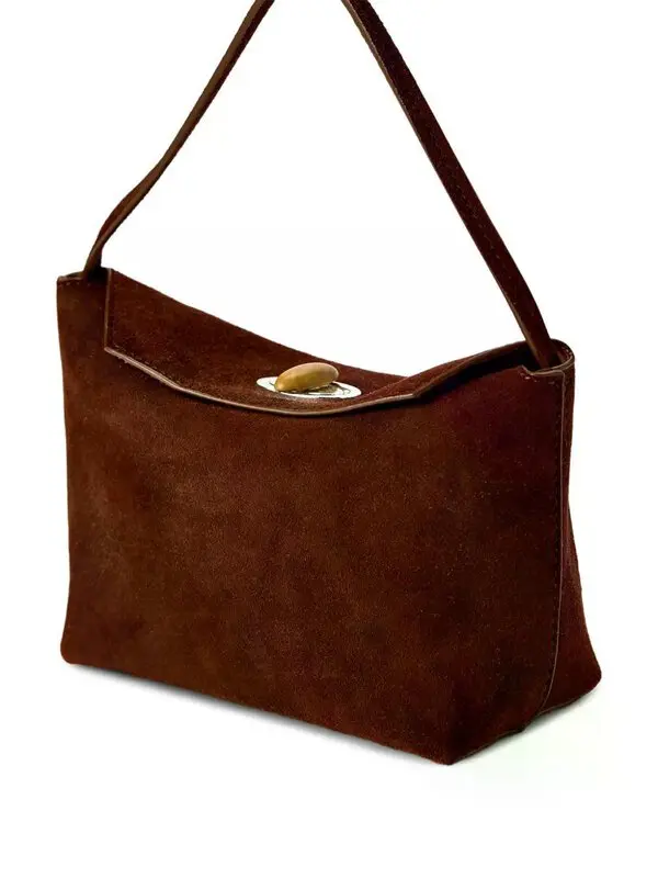 Christopher Esber Turnlock Suede Mini Bag