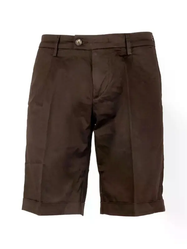 RE-HASH Pleated Turn-up Shorts