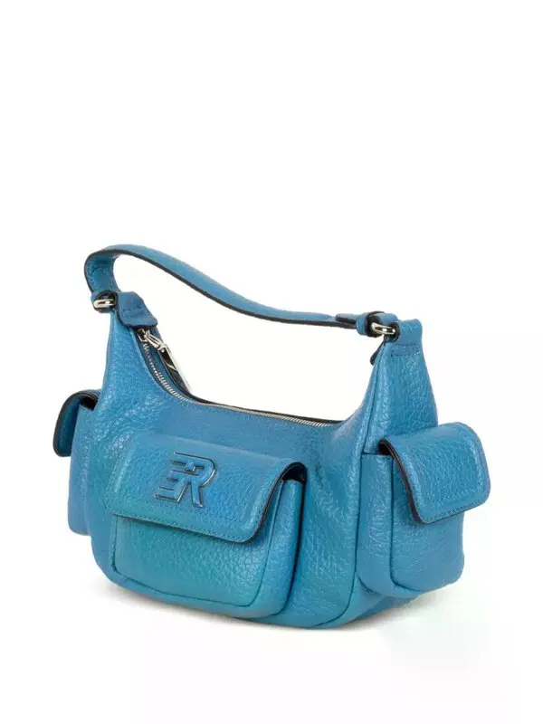 ERMANNO FIRENZE Grained Leather Shoulder Bag