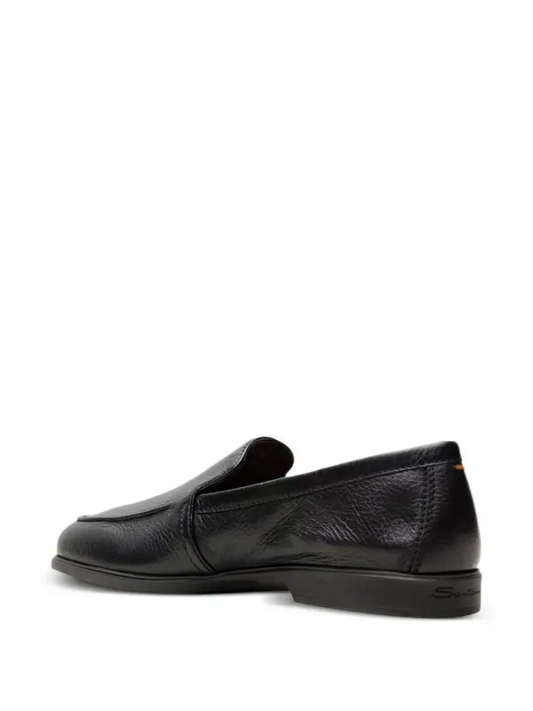 Santoni Leather Loafers
