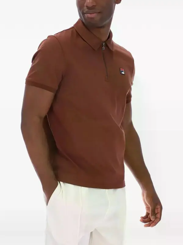 FILA Ettore Logo-patch Polo Shirt