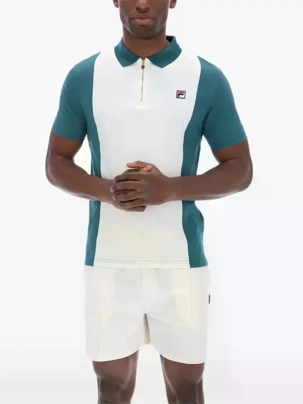 FILA Pierro Zip-up Polo Shirt