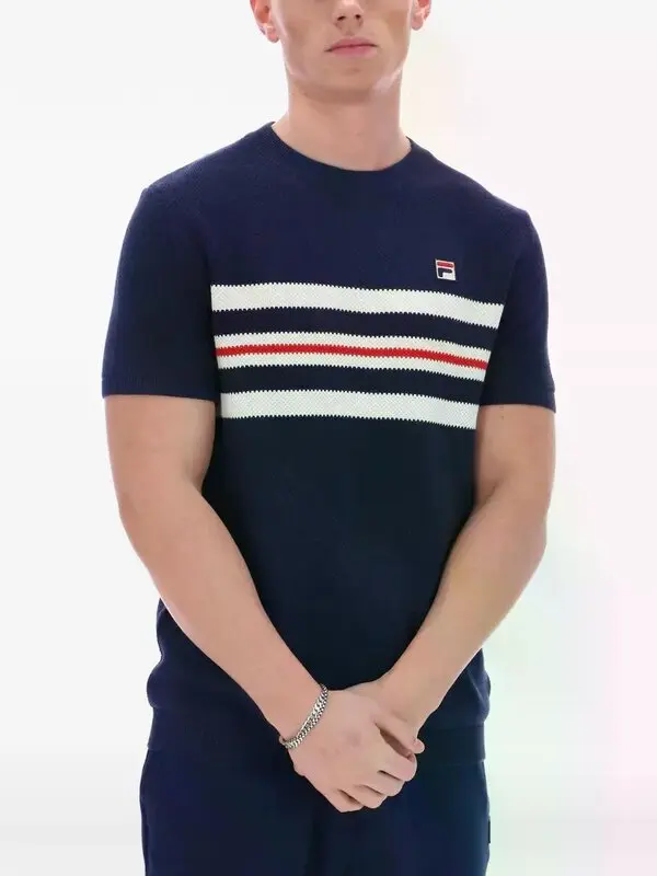 FILA Gerardo Stripe-detail T-shirt