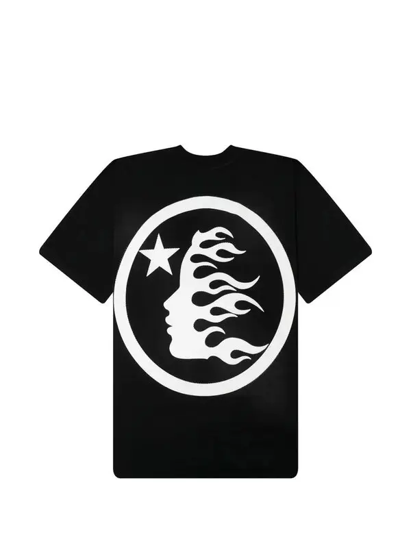 HELLSTAR Rhinestone-embellished Logo T-shirt