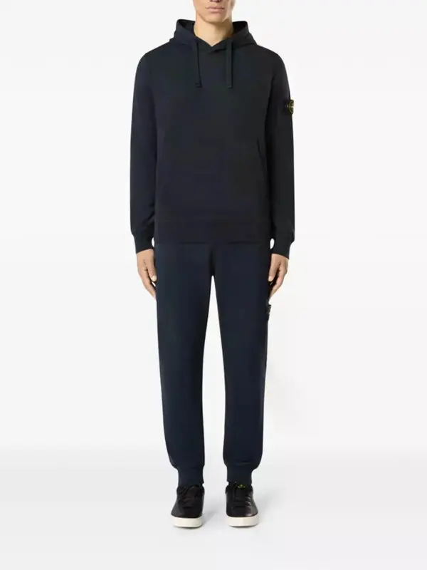 Stone Island Logo Patch Hoodie