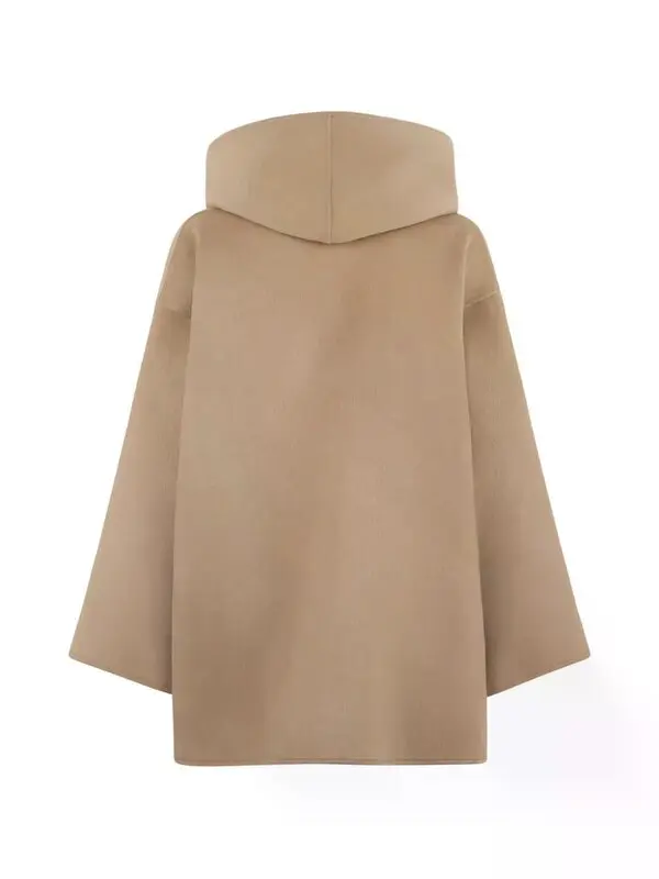 YVES SALOMON Hooded Wrap Coat
