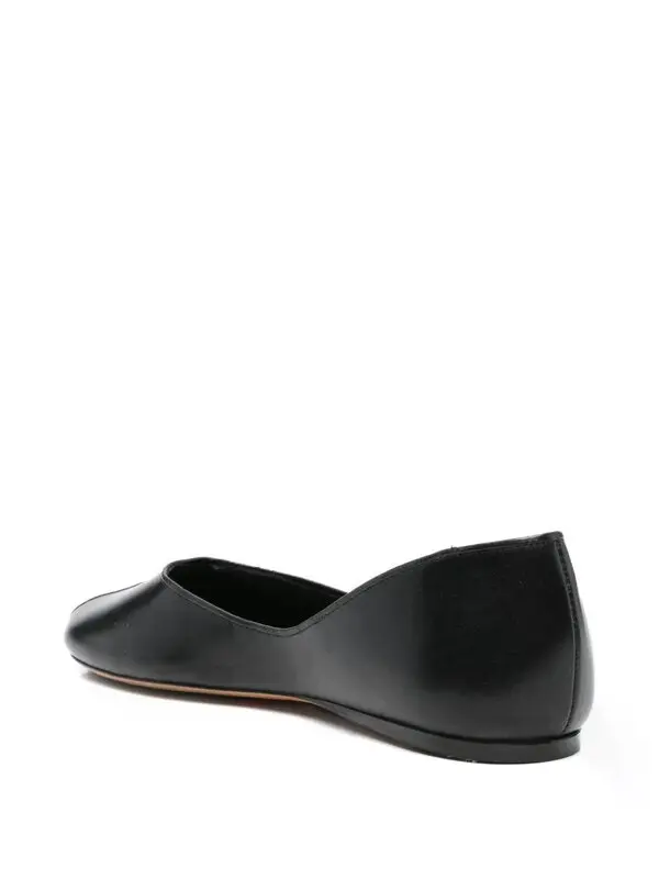 JUDE Peep-toe Ballet Flats