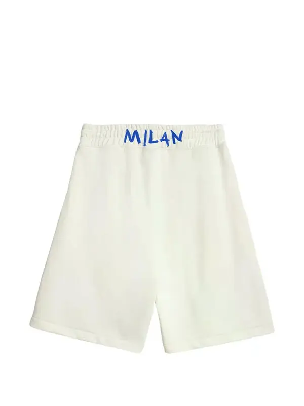 COUNTY OF MILAN Logo Print Drawstring Shorts
