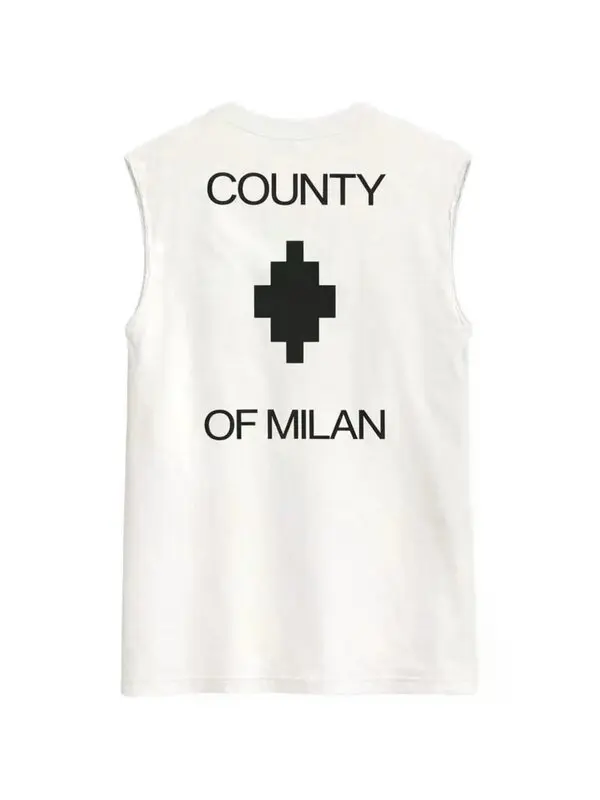 COUNTY OF MILAN Logo-print Vest