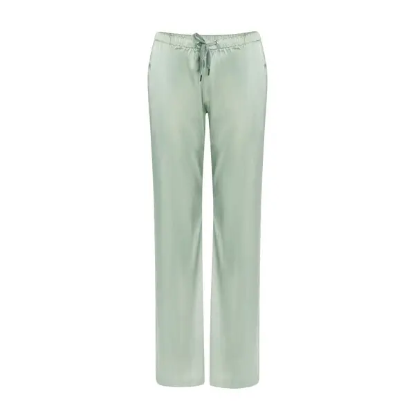 OW Lea Wide Leg Satin Trousers