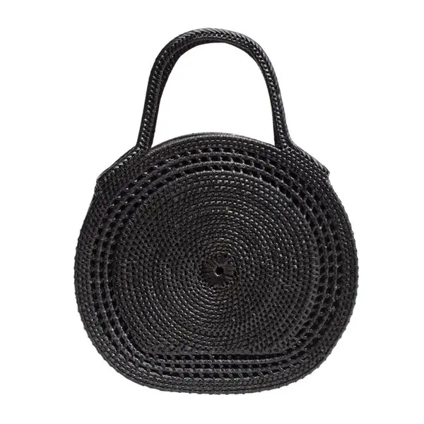 JELAVU Sydney Raffia Satchel Bag