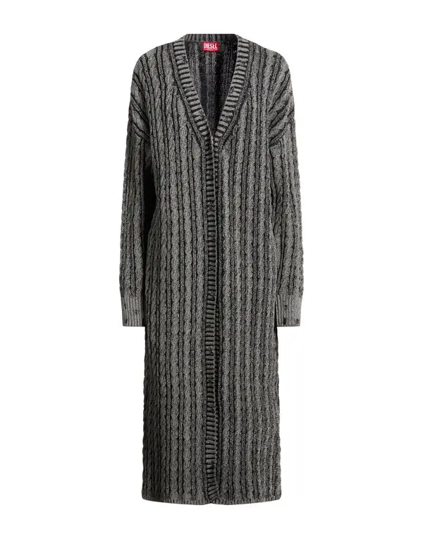 DIESEL® Cotton Cable-knit Cardigan