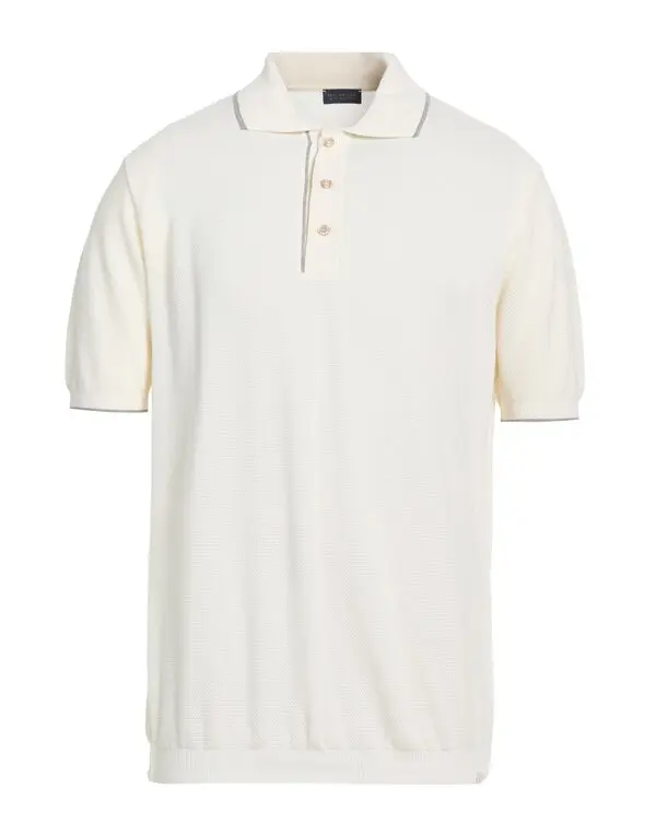 Paul & Shark Cotton Cashmere Polo - Ivory