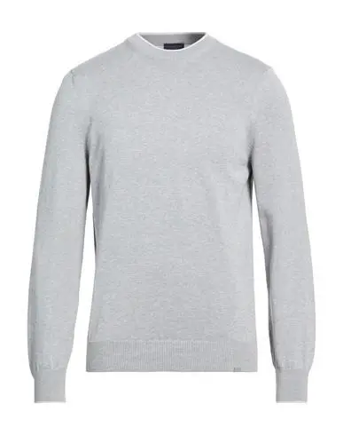 Paul & Shark Silk Cotton Mélange Crewneck Sweater - Grey