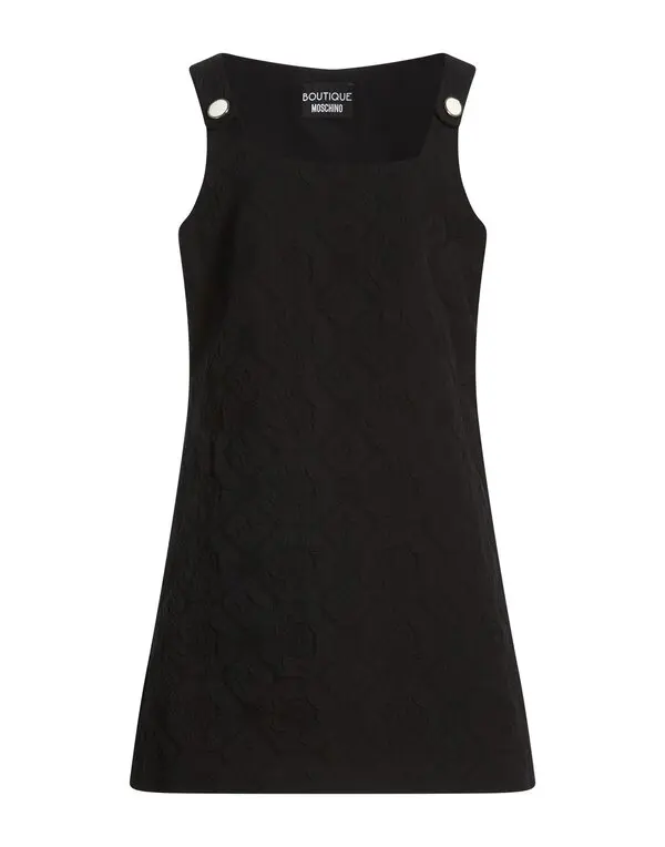 Moschino Jacquard Mini Dress - Black