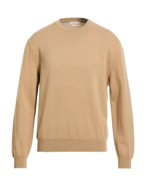 DANIELE FIESOLI Cashmere Crewneck Sweater - Camel