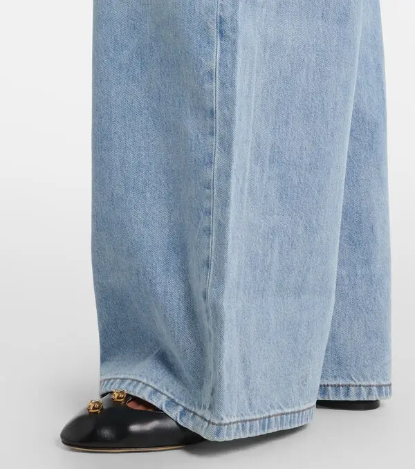 Zimmermann Indra Wide-leg Jeans - Blue