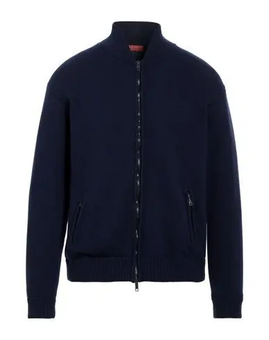 DANIELE FIESOLI Merino Wool & Cashmere Knitted Jacket - Navy