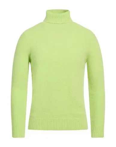 MASQ Alpaca Wool Blend Turtleneck Sweater - Green