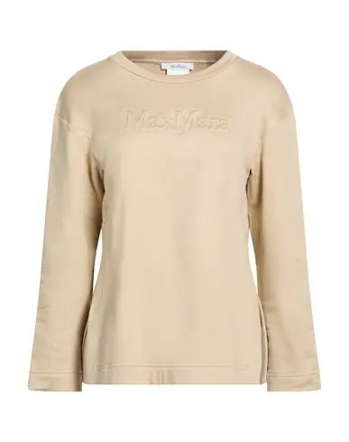Max Mara Silk, Cotton, And Elastane Sweatshirt - Sand