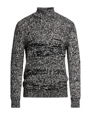 MASQ Wool Blend Turtleneck Sweater - Black