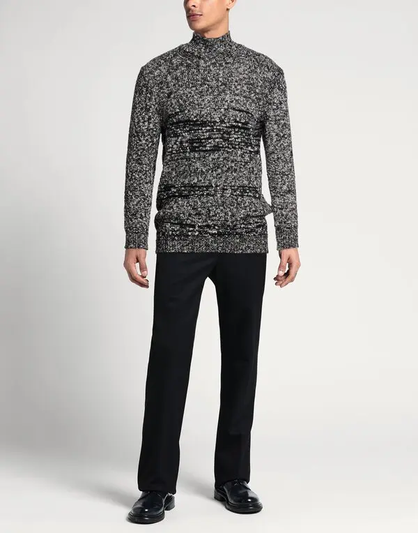 MASQ Wool Blend Turtleneck Sweater