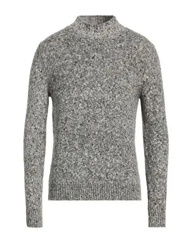 MASQ Light Mélange Turtleneck Sweater - Grey