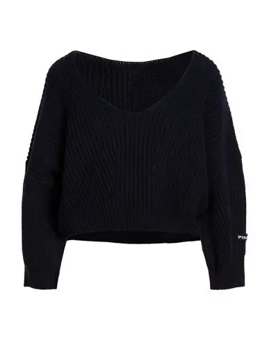 Pinko Midnight Wool And Cashmere Sweater - Blue