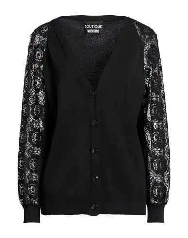 Moschino Cardigan Size Viscose, Polyamide, Cotton - Black