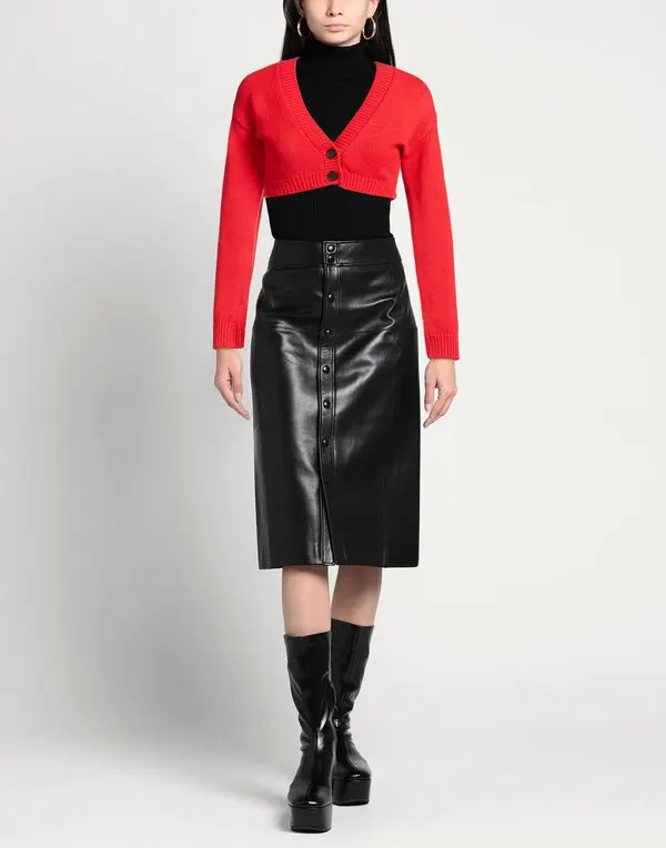 Liviana Conti Cropped Cashmere And Polyamide Cardigan