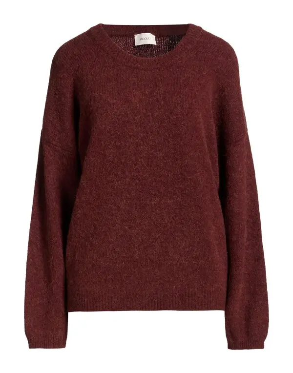 VICOLO Crewneck Sweater In Polyamide, Wool, And Alpaca Wool Blend
