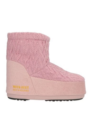 Moon Boot Ankle Boots Textile Fibers - Pink