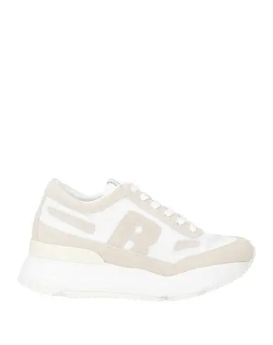 RUCOLINE Low-top Sneakers With Suede Accents - Grey