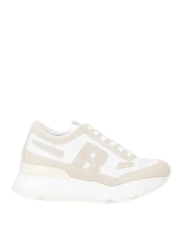 RUCOLINE Low-top Sneakers With Suede Accents - Grey