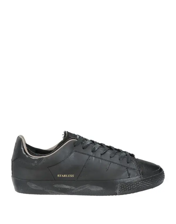 HIDNANDER Leather And Textile Low-top Sneakers