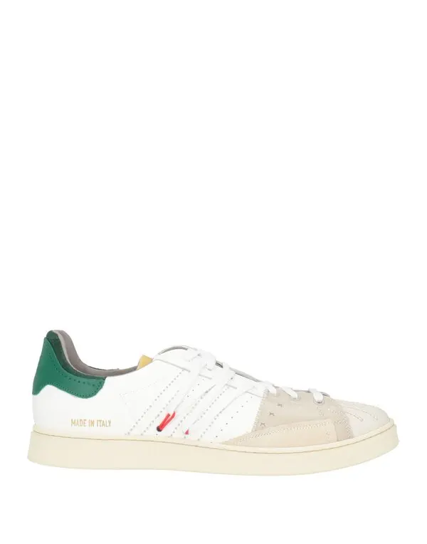 HIDNANDER Two-tone Leather Lace-up Sneakers
