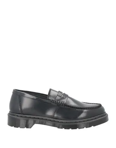 Dr. Martens Penton Polished Smooth Leather Penny Loafers - Black