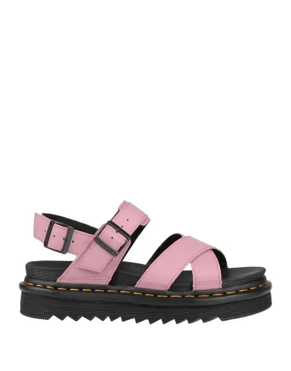 Dr. Martens Voss Li Dusty Athena Leather Sandals - Pink