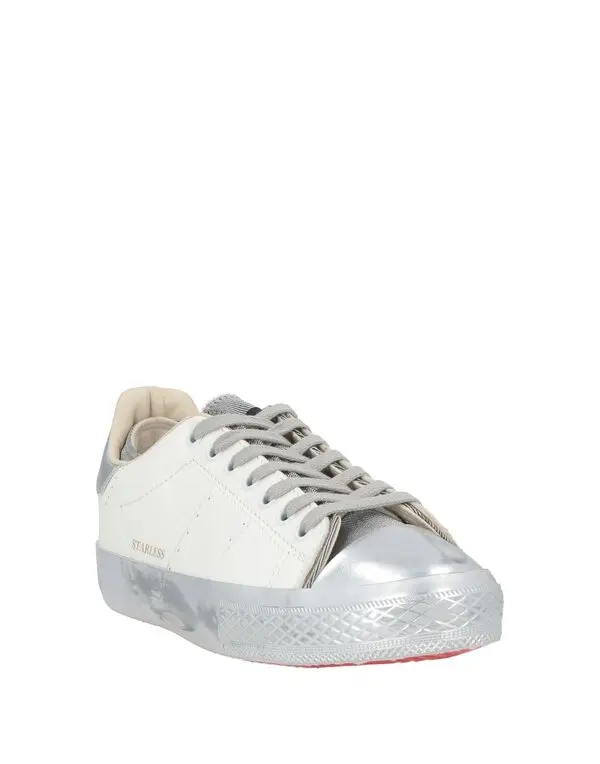 HIDNANDER Low-top Sneakers In Leather And Gabardine