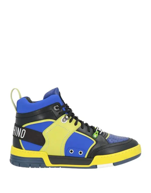 Moschino High-top Sneakers With Logo Detail