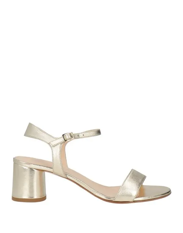 BALDININI Leather Block Heel Sandals