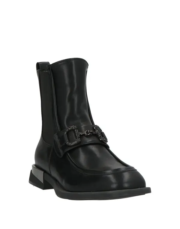 TOSCA BLU Synthetic Material Embellished Chelsea Boots