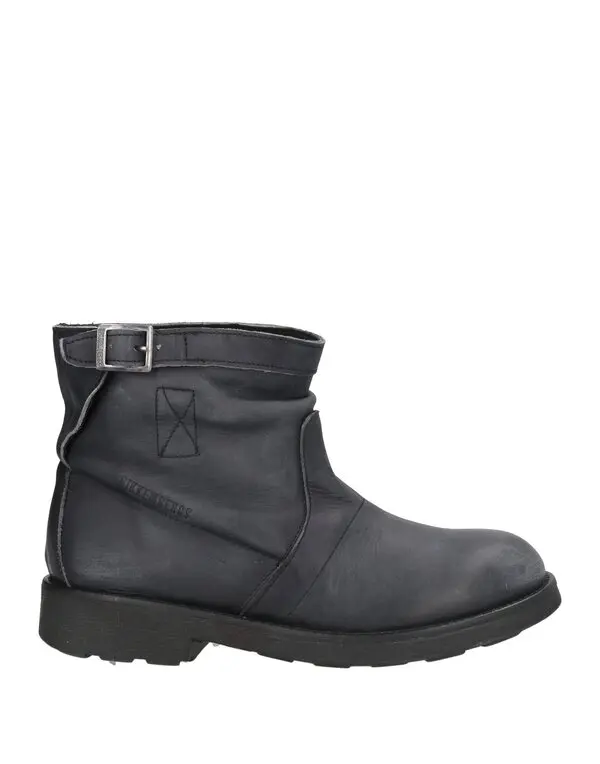 BIKKEMBERGS Leather Ankle Boots