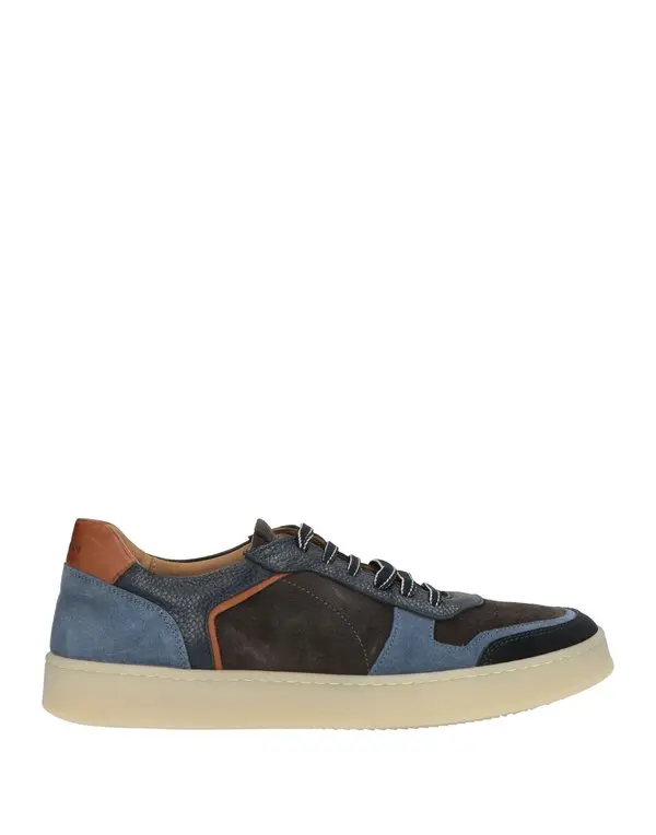 BALDININI Low-top Leather And Suede Sneakers