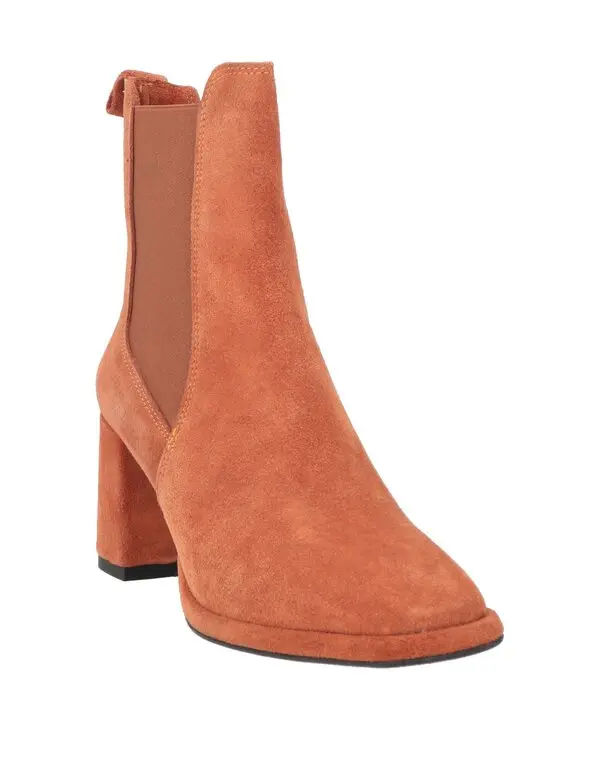 TOSCA BLU Suede Ankle Boots With Block Heel